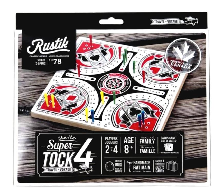 JEU DE TOCK - 4 JOUEURS - 10" - VOYAGE - JEUX DE SOCIÉTÉ / Adultes ...