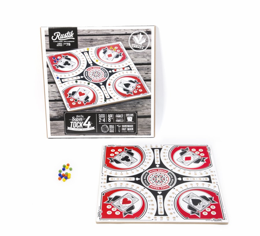 JEU DE TOCK - 4 JOUEURS - 20" - JEUX DE SOCIÉTÉ / Adultes (général)