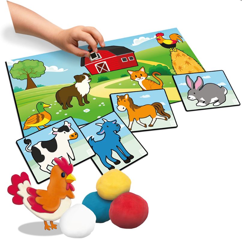 TUTTI FRUTTI - AMIS DE LA FERME - BRICOLAGE / Pâte à modeler / modelage