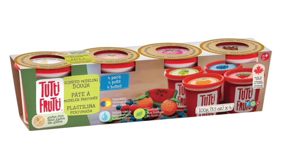 TUTTI FRUTTI - 4 POTS PARFUM GÂTEAU SANS GLUTEN - BRICOLAGE / Pâte à ...