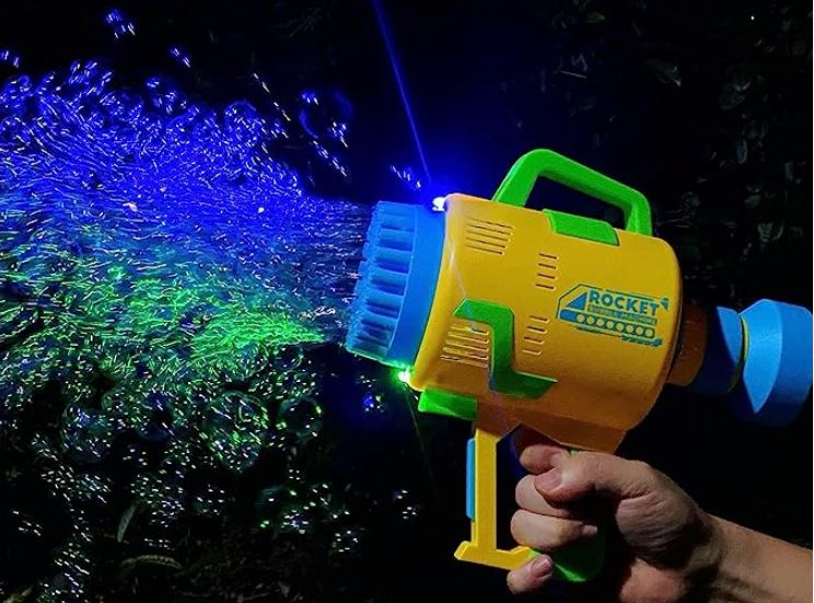 // ROCKET À BULLE - MÉGA FUSIL PROPULSEUR DE BULLES - SAISONNIER / Été ...
