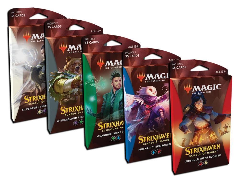 MAGIC: THE GATHERING - STRIXHAVEN: SCHOOL OF MAGES THEME BOOSTER ...