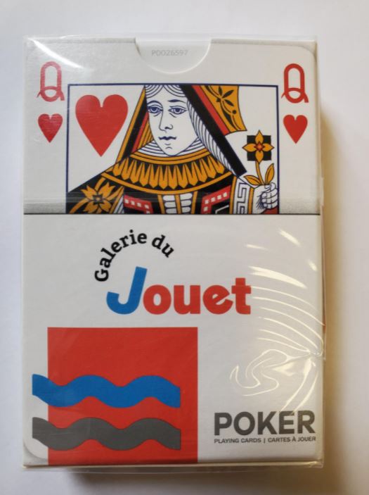 JEU DE CARTES À JOUER - PAQUET SIMPLE - GALERIE DU JOUET - JEUX DE ...
