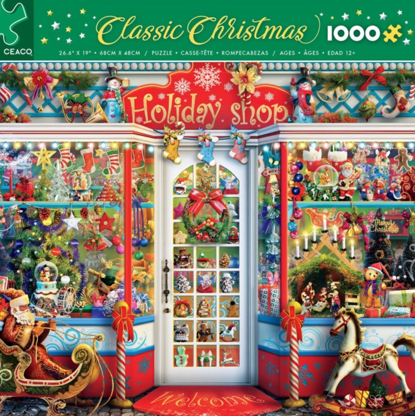 CEACO CASSE-TÊTE 1000 PIÈCES - CLASSIQUE DE NOËL ASST - CASSE-TÊTES ...