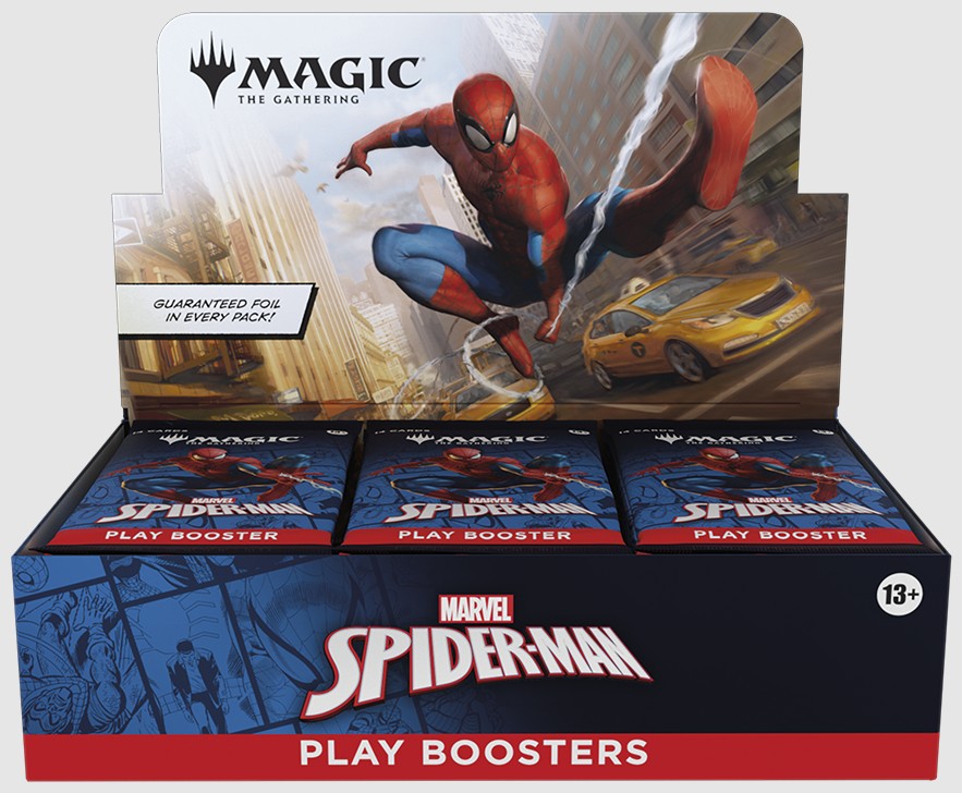 CARTES MAGIC OF THE GATHERING - MTG SPIDER-MAN PLAY BOOSTER - CARTES DE ...