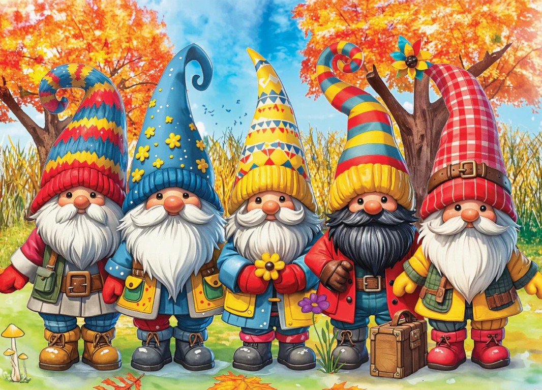 DELFY CASSE-TÊTE 1000 PIÈCES - LES ESPRITS DE L'AUTOMNE (SPIRITS OF ...