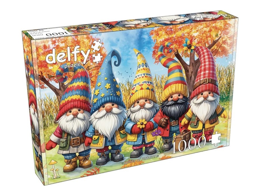 DELFY CASSE-TÊTE 1000 PIÈCES - LES ESPRITS DE L'AUTOMNE (SPIRITS OF ...