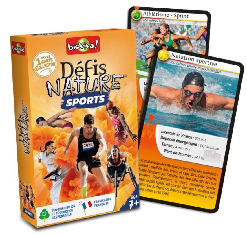 JEU DÉFIS NATURE - SPORTS - JEUX DE SOCIÉTÉ / Enfants (6 à 8 ans)
