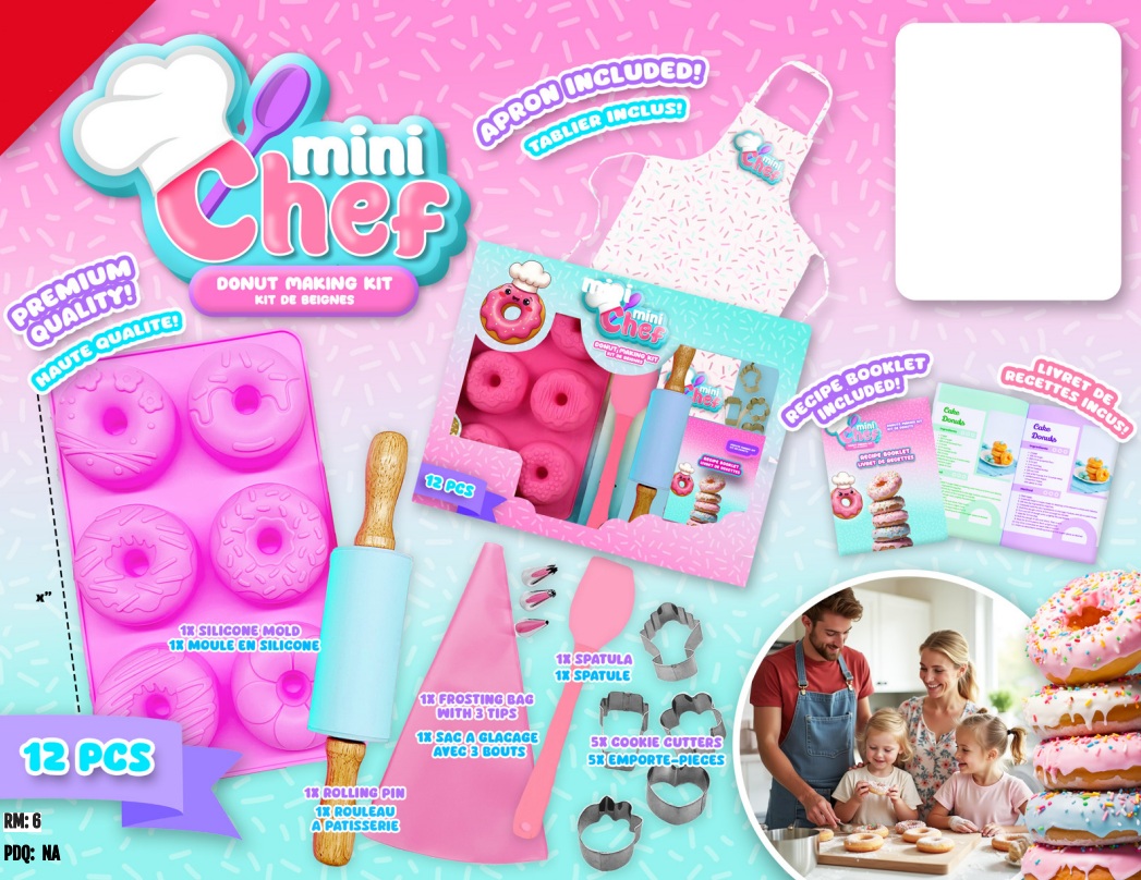 MINI CHEF – ENSEMBLE POUR FAIRE DES BEIGNES - JOUER À FAIRE SEMBLANT ...