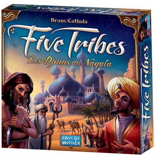 JEU FIVE TRIBES LES DJINNS DE NAQALA (FR) - JEUX DE SOCIÉTÉ / Adultes ...