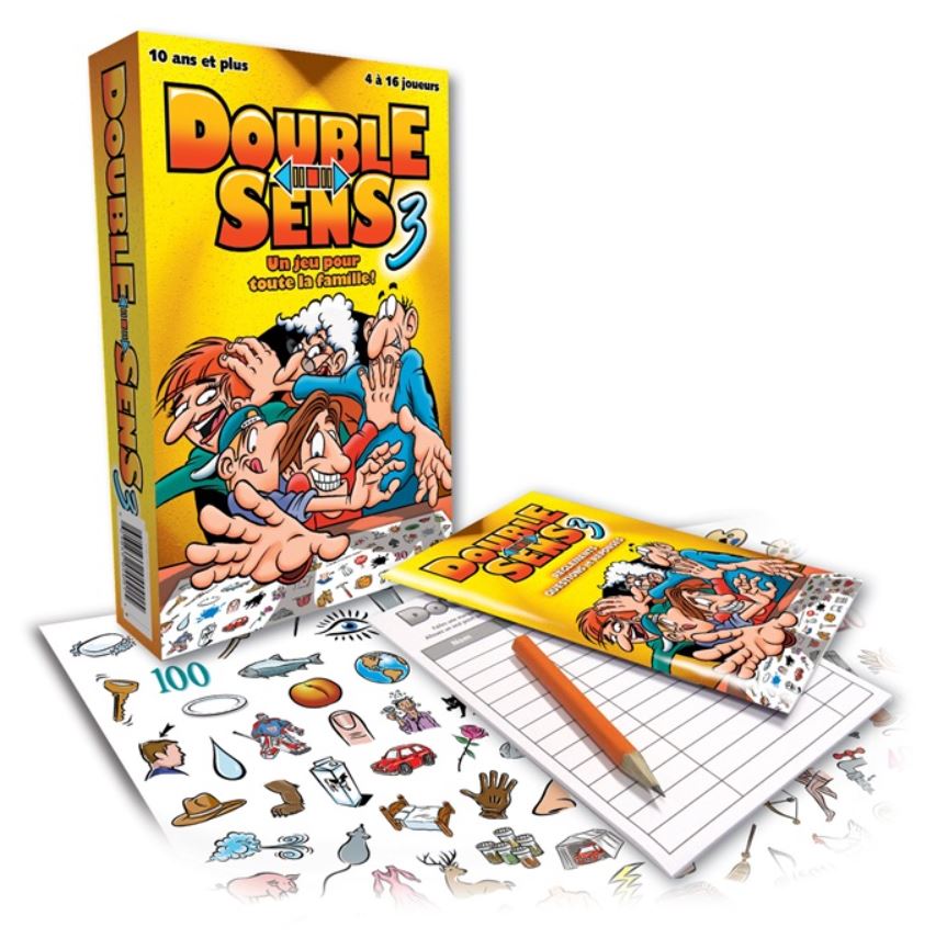 JEU DOUBLE SENS 3 - JEUX DE SOCIÉTÉ / Adultes (général)