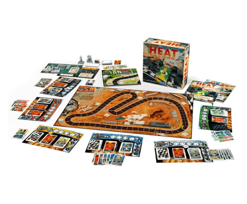 EDJ24 JEU HEAT (FR) - JEUX DE SOCIÉTÉ / Adultes (passionnés des jeux)