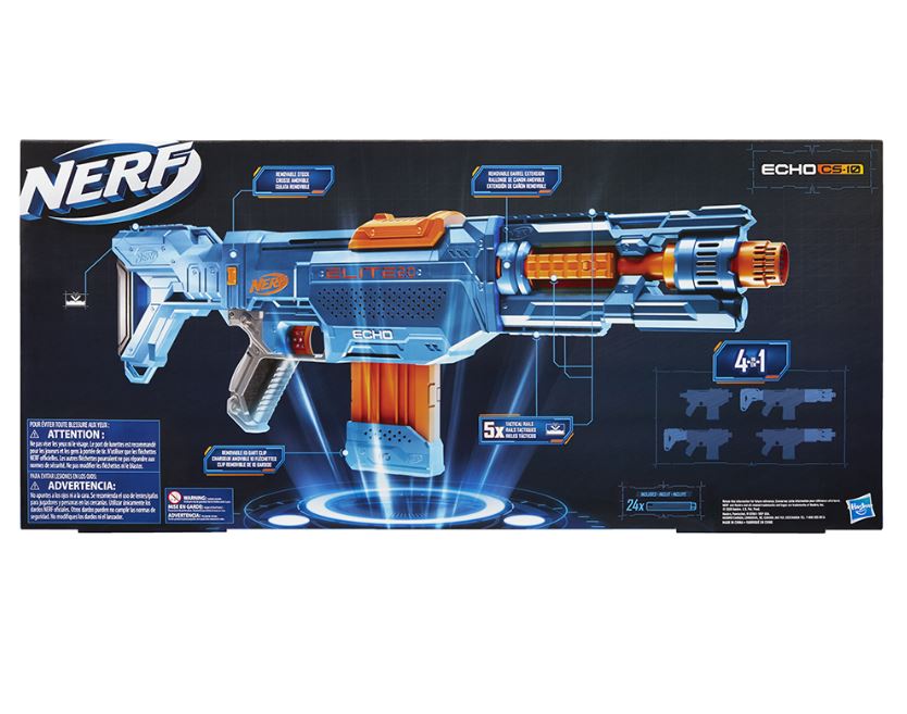 NERF ELITE 2.0 - ECHO CS-10 - CAMIONS, ARMES ET SUPERHÉROS / Armes et ...