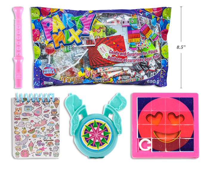 BONBON - PINATA PARTY MIX - BONBONS ET SURPRISES ASSORTIES DE 650G ...