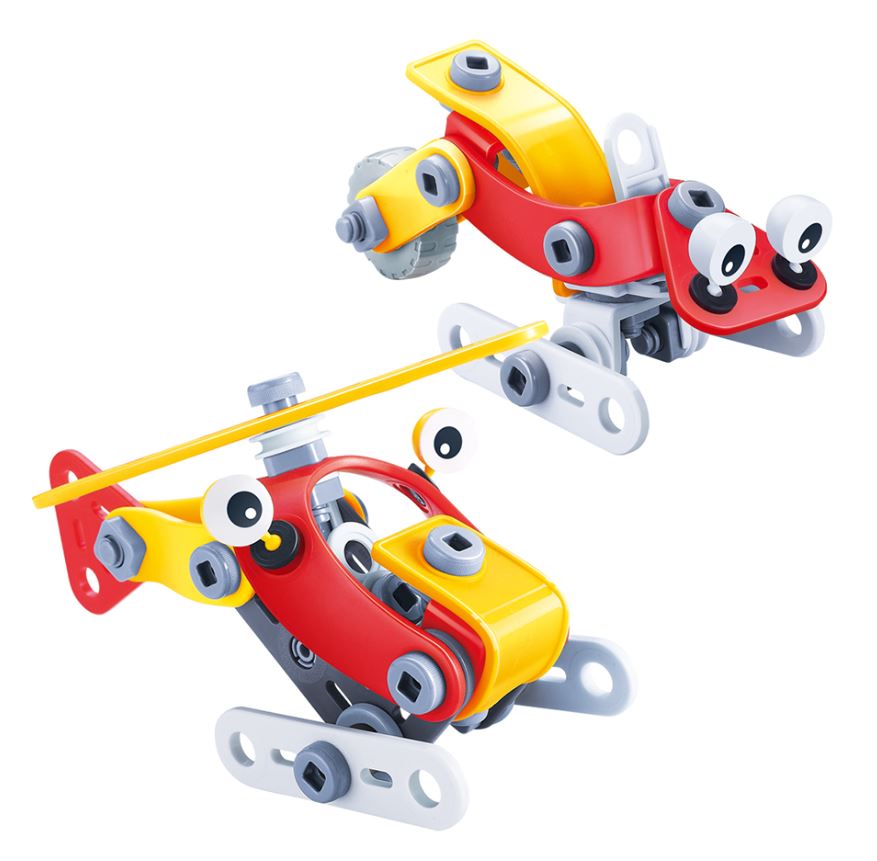 CONSTRUCTOR - ENSEMBLE 2 MODÈLES EN 1 - 57 PIÈCES (MECCANO ...