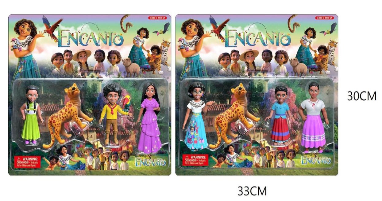 ENCANTO DISNEY - ENSEMBLE DE 4 FIGURINES ENCANTO ASST - POUPÉES, BARBIE ...