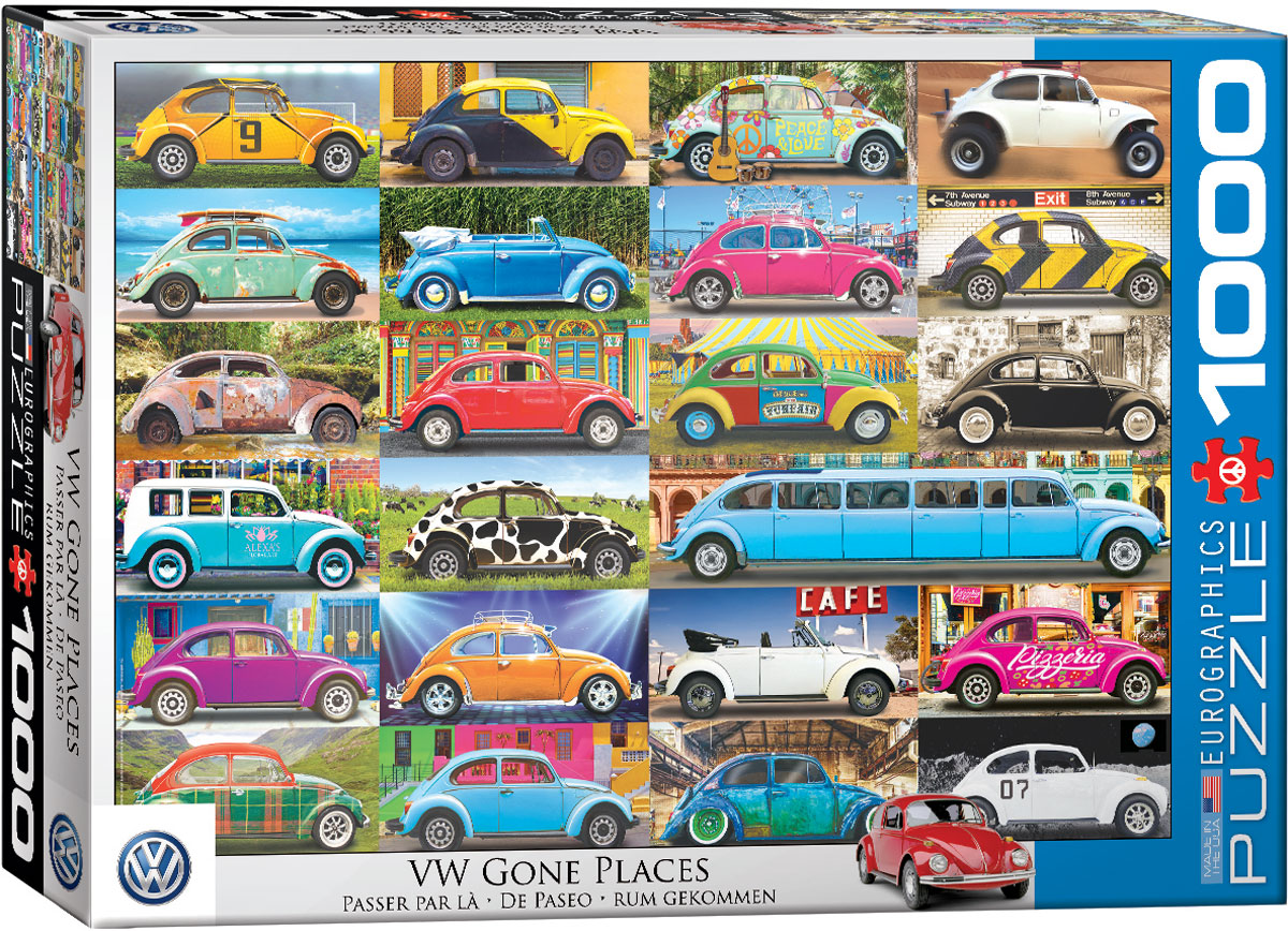 EUROGRAPHICS CASSE-TÊTE 1000 PIÈCES - PASSER PAR LÀ VOLKSWAGEN - CASSE ...