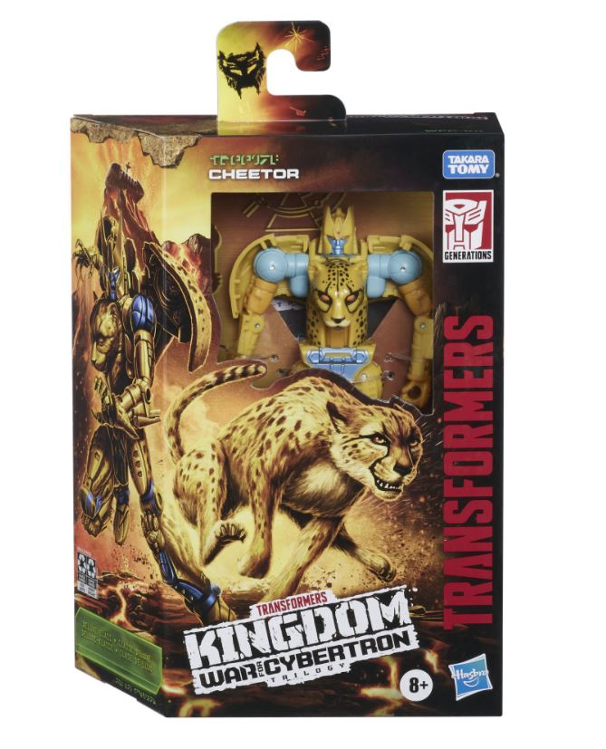 TRANSFORMERS GENERATIONS WAR FOR CYBERTRON: KINGDOM CHEETOR WFC-K4 ...