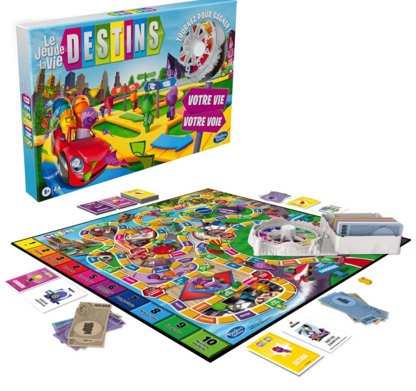 JEU DE LA VIE DESTINS - JEUX DE SOCIÉTÉ / Enfants (6 à 8 ans)