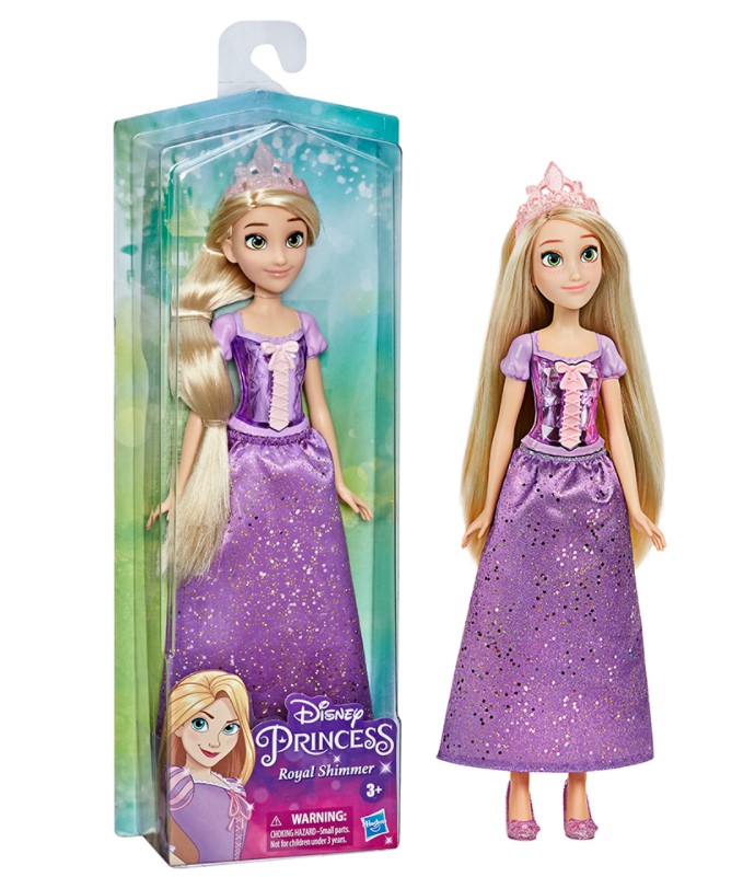 DISNEY PRINCESS -ROYAL SHIMMER - RAIPONCE - POUPÉES, BARBIE ET ...