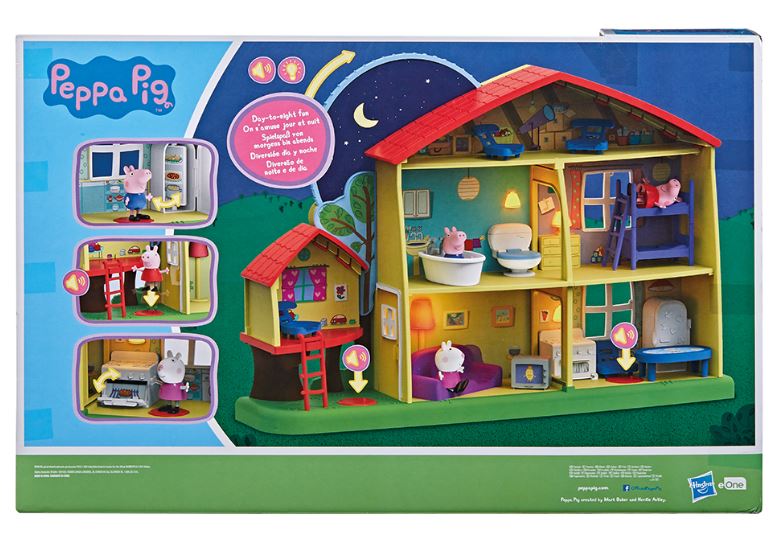 PEPPA PIG - MAISON JOUR ET NUIT DE PEPPA - POUPÉES, BARBIE ET FIGURINES ...