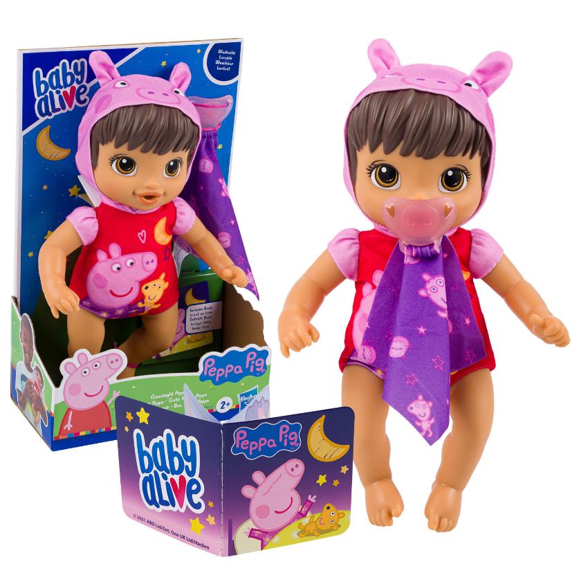 BABY ALIVE - POUPÉE BONNE NUIT PEPPA PIG - POUPÉES, BARBIE ET FIGURINES ...