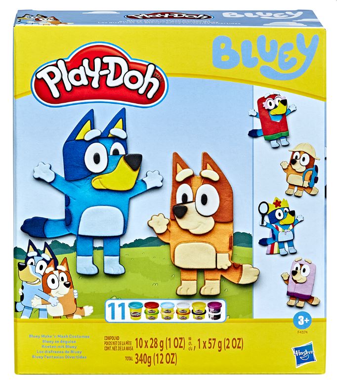PLAY-DOH PÂTE À MODELER - BLUEY SE DÉGUISE - BRICOLAGE / Pâte à modeler ...