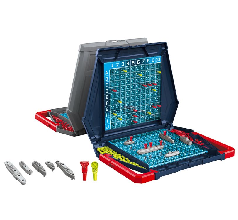 JEU BATAILLE NAVALE CLASSIQUE (BATTLESHIP) - JEUX DE SOCIÉTÉ / Enfants ...