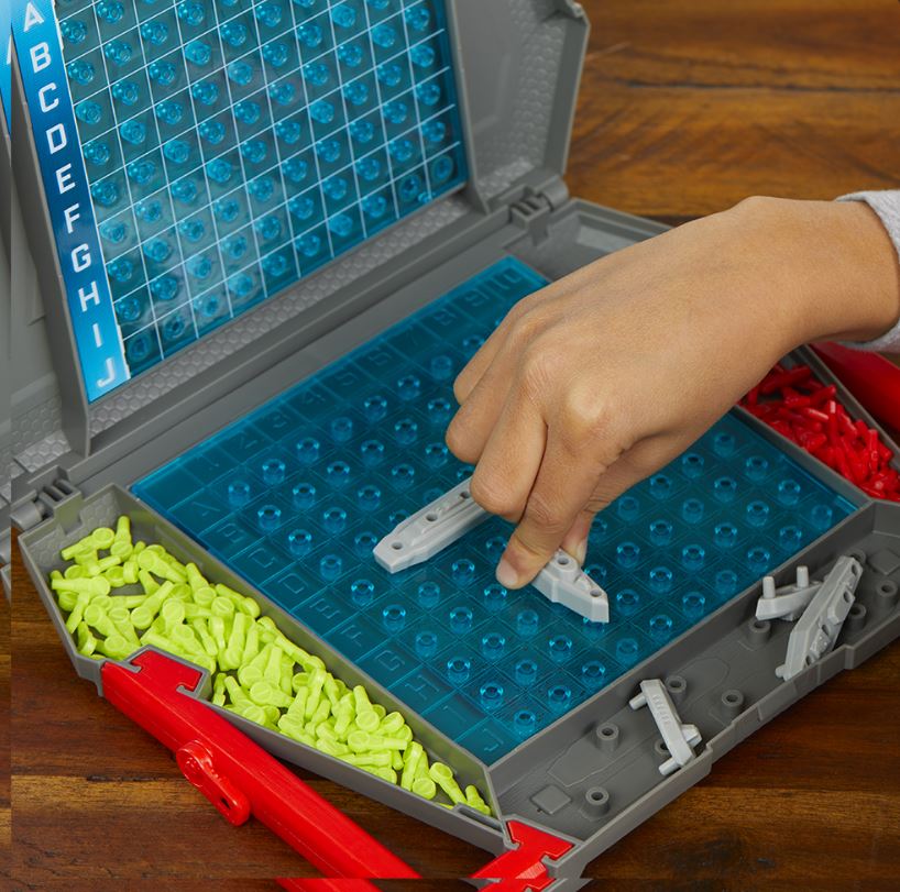 JEU BATAILLE NAVALE CLASSIQUE (BATTLESHIP) - JEUX DE SOCIÉTÉ / Enfants ...