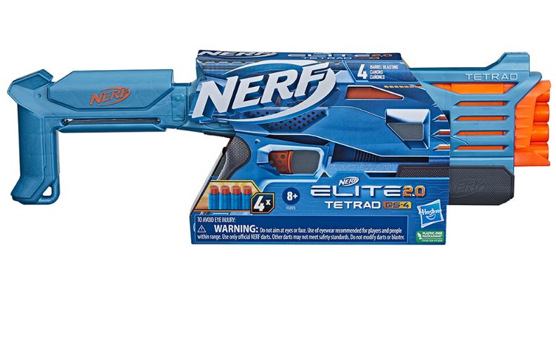 NERF ELITE 2.0 - TETRAD QS-4 - CAMIONS, ARMES ET SUPERHÉROS / Armes et ...