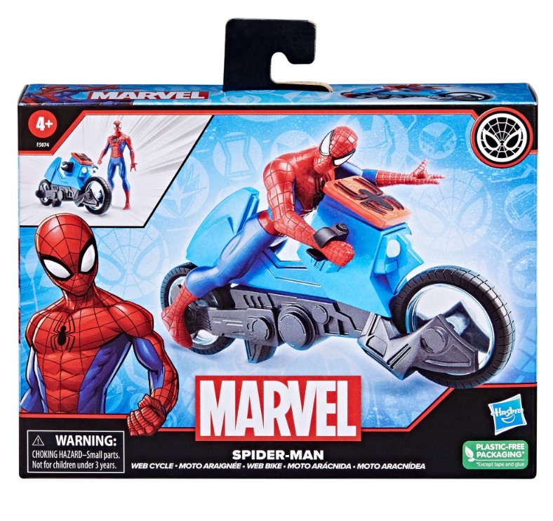 MARVEL SPIDER-MAN - MOTO ARAIGNÉE - CAMIONS, ARMES ET SUPERHÉROS ...