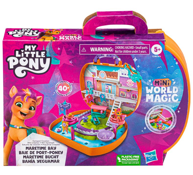 MY LITTLE PONY - MINI MONDE MAGIC COMPACTE CRÉATIF - POUPÉES, BARBIE ET ...