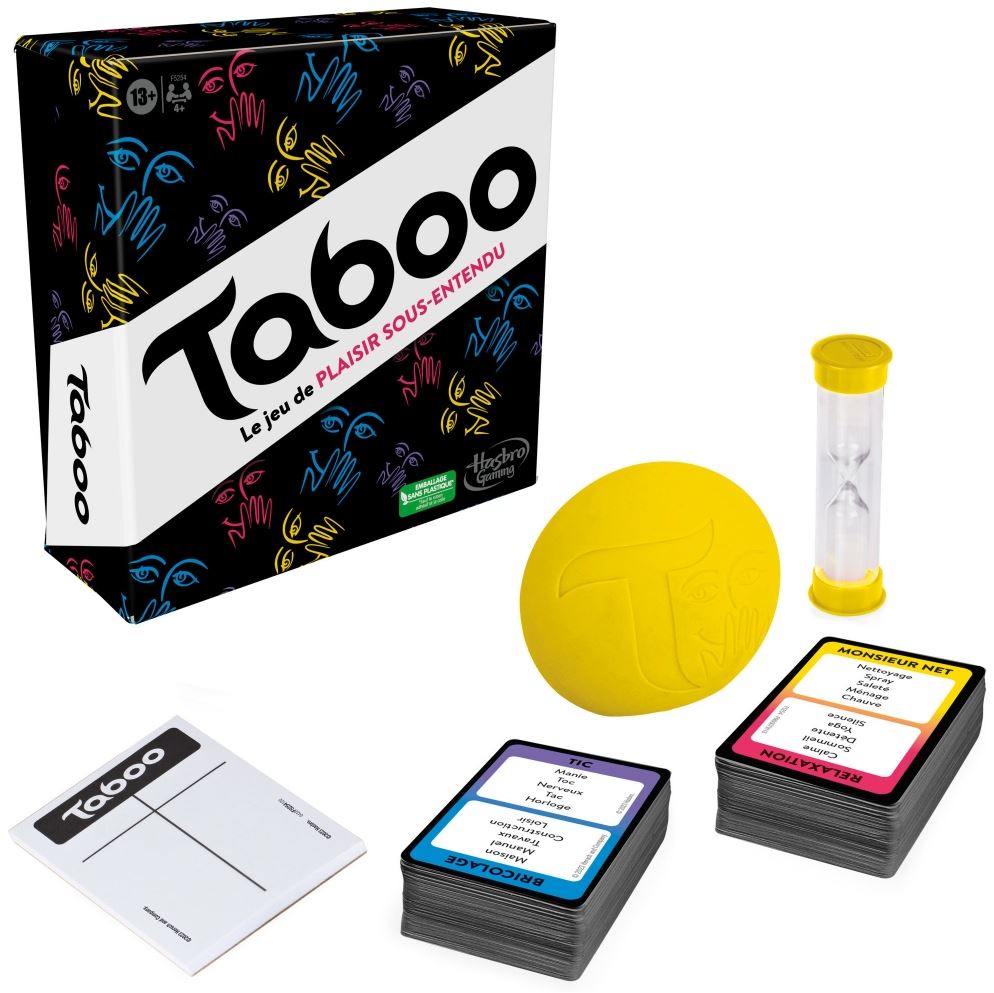 JEU TABOO - VF - JEUX DE SOCIÉTÉ / Adultes (général)