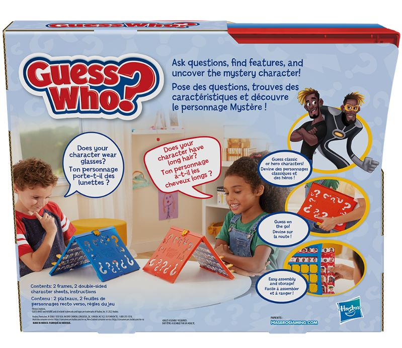 JEU QUI EST-CE? 2.0 (GUESS WHO) - JEUX DE SOCIÉTÉ / Enfants (6 à 8 ans)