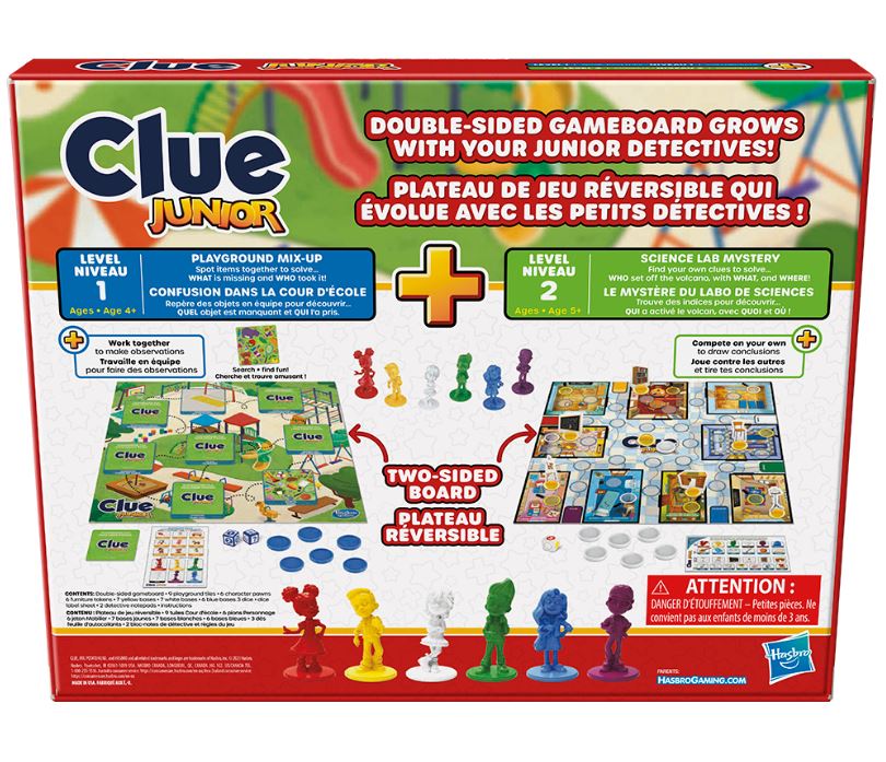 *25 JEU CLUE JUNIOR NOUVELLE ÉDITION - JEUX DE SOCIÉTÉ / Préscolaire (5 ...