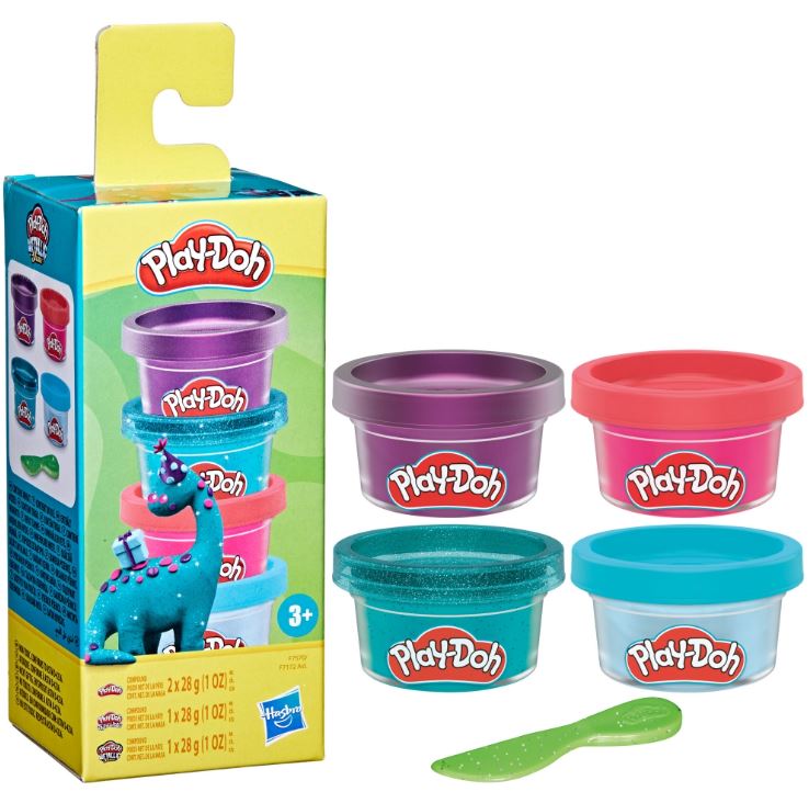 PLAY-DOH PÂTE À MODELER - MINI POTS DE COULEURS ASSORTIS - BRICOLAGE ...