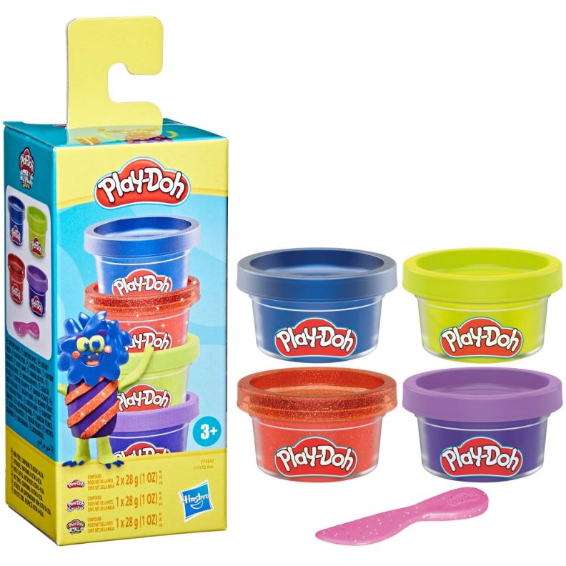 PLAY-DOH PÂTE À MODELER - MINI POTS DE COULEURS ASSORTIS - BRICOLAGE ...