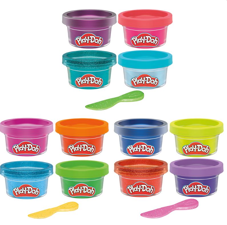 PLAY-DOH PÂTE À MODELER - MINI POTS DE COULEURS ASSORTIS - BRICOLAGE ...
