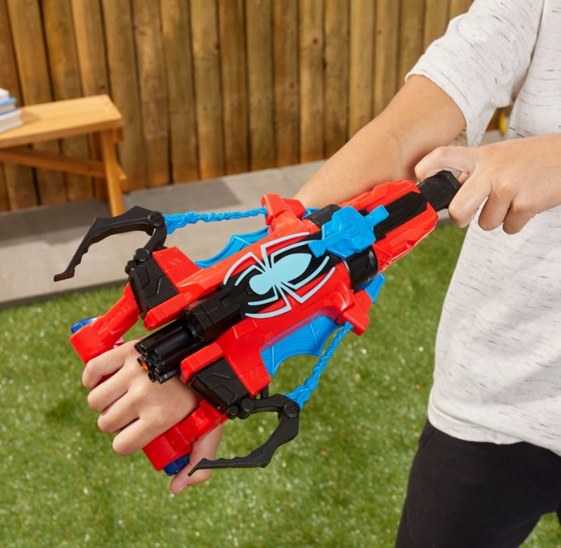 MARVEL SPIDER-MAN NERF STRIKE 'N SPLASH BLASTER DOUBLE ATTAQUE ...