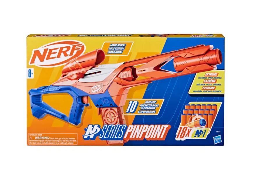 NERF N SERIES - PINPOINT - CAMIONS, ARMES ET SUPERHÉROS / Armes et combat