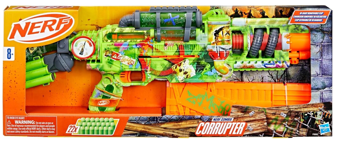 NERF ZOMBIE - BLASTER CORRUPTEUR - CAMIONS, ARMES ET SUPERHÉROS / Armes ...