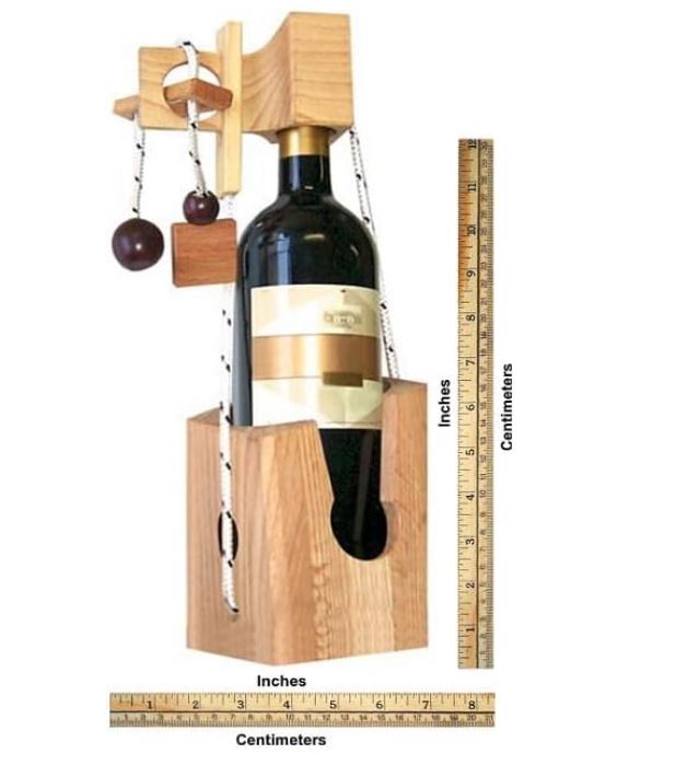 JEU LE CHÂTEAU-FORT EN BOIS (BOUTEILLE DE VIN) - JEUX DE SOCIÉTÉ ...