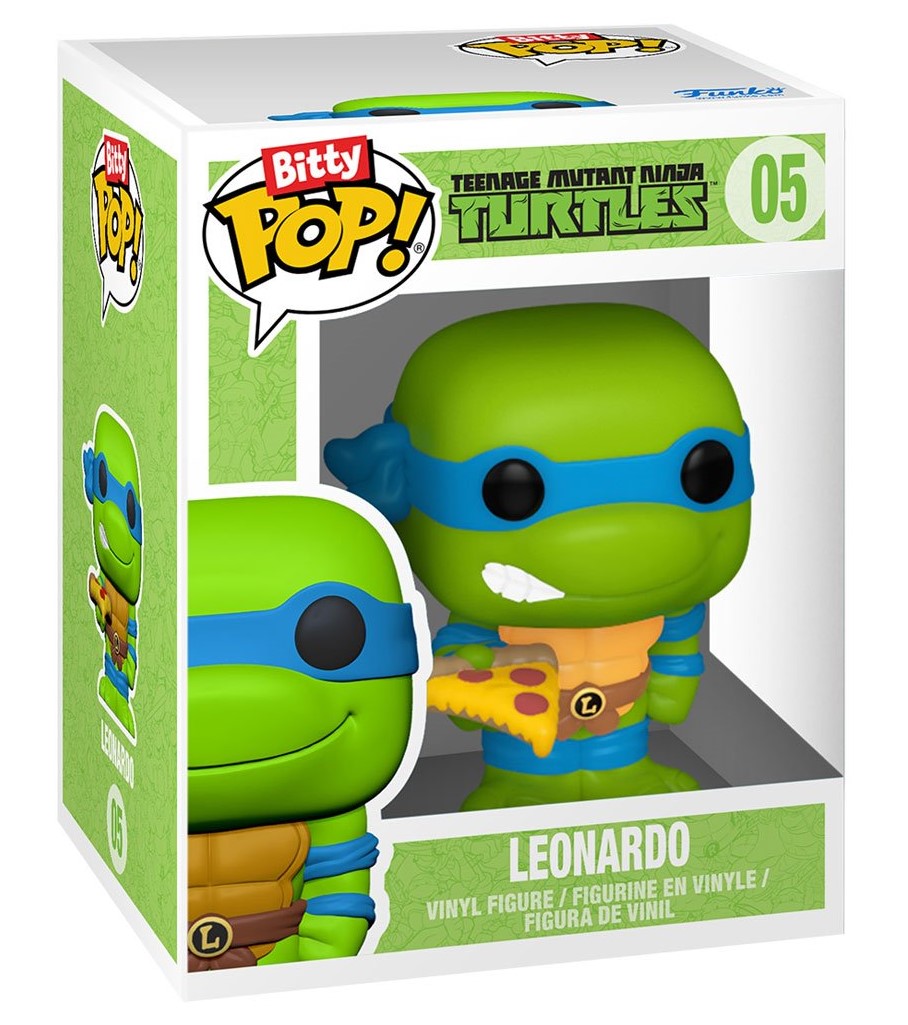 BITTY POP! - TURTLES - RIDE TMNT LEONARDO AVEC VAN #05 - CAMIONS, ARMES ...