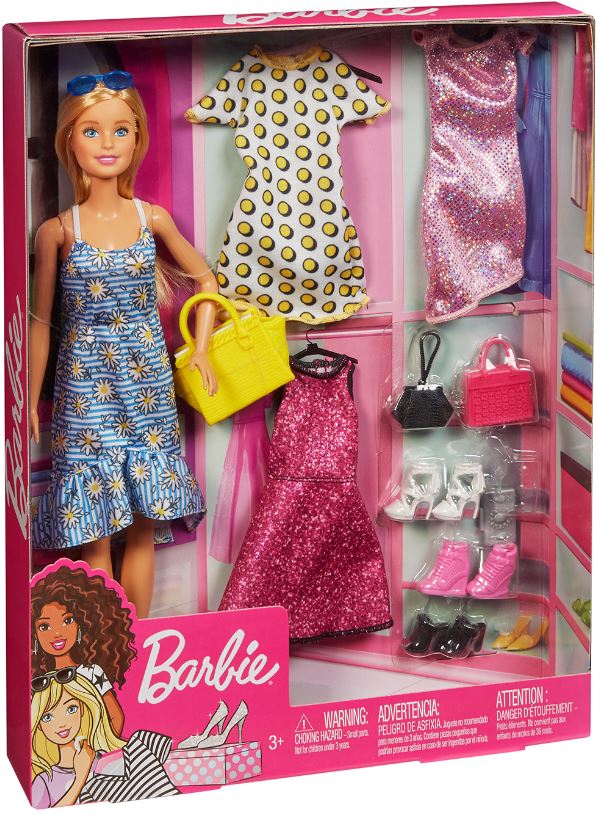 BARBIE FAB - COFFRET MODE ET ACCESSOIRES AVEC POUPÉE - POUPÉES, BARBIE ...
