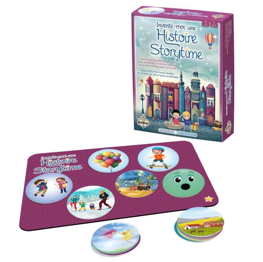 JEU INVENTE-MOI UNE HISTOIRE - JEUX DE SOCIÉTÉ / Préscolaire (5 ans et ...