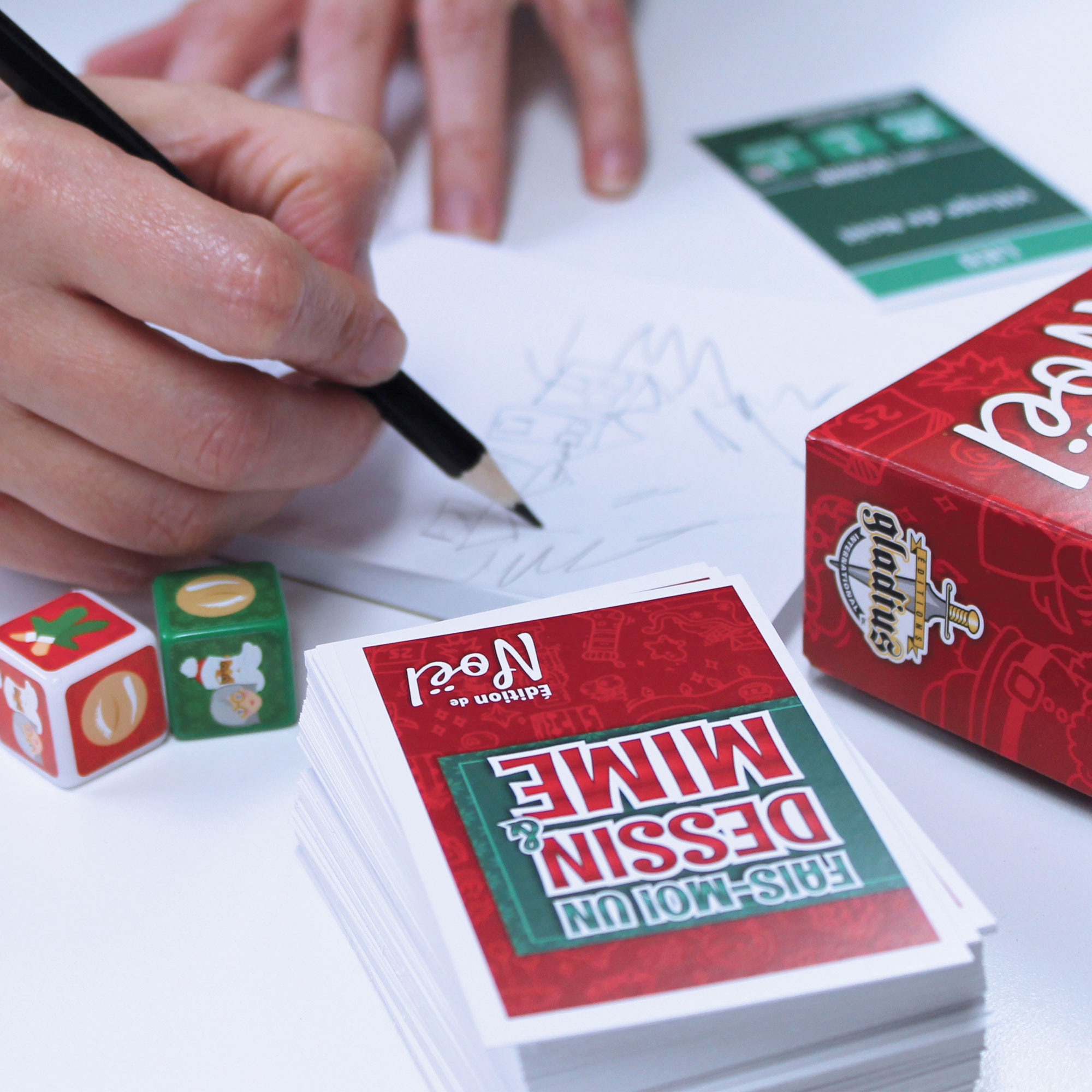 FAIS-MOI UN DESSIN / CG22 MIME - ÉDITION NOËL - JEUX DE SOCIÉTÉ ...