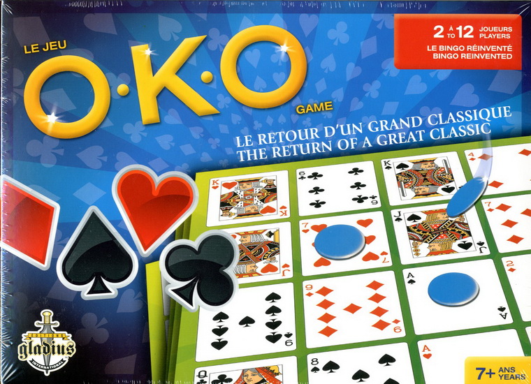 JEU O-K-O ROUGE SÉRIE 25 À 36 (OKO / O.K.O) - JEUX DE SOCIÉTÉ / Adultes ...