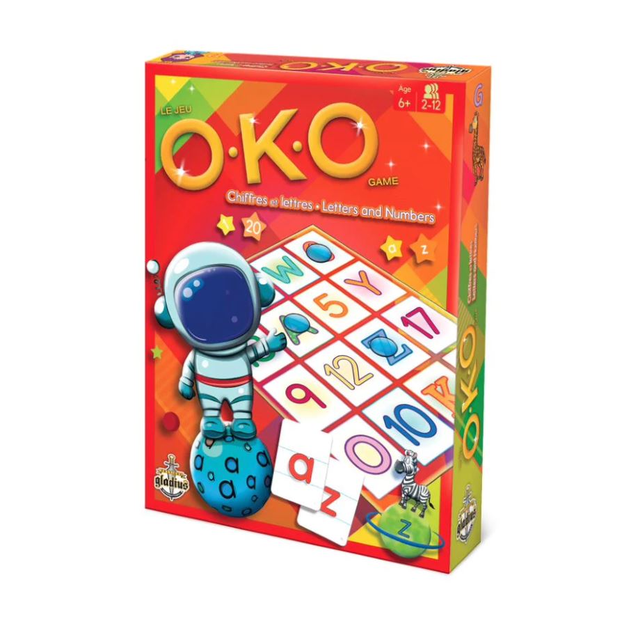 JEU O-K-O CHIFFRES ET LETTRES - JEUX DE SOCIÉTÉ / Enfants (6 à 8 ans)