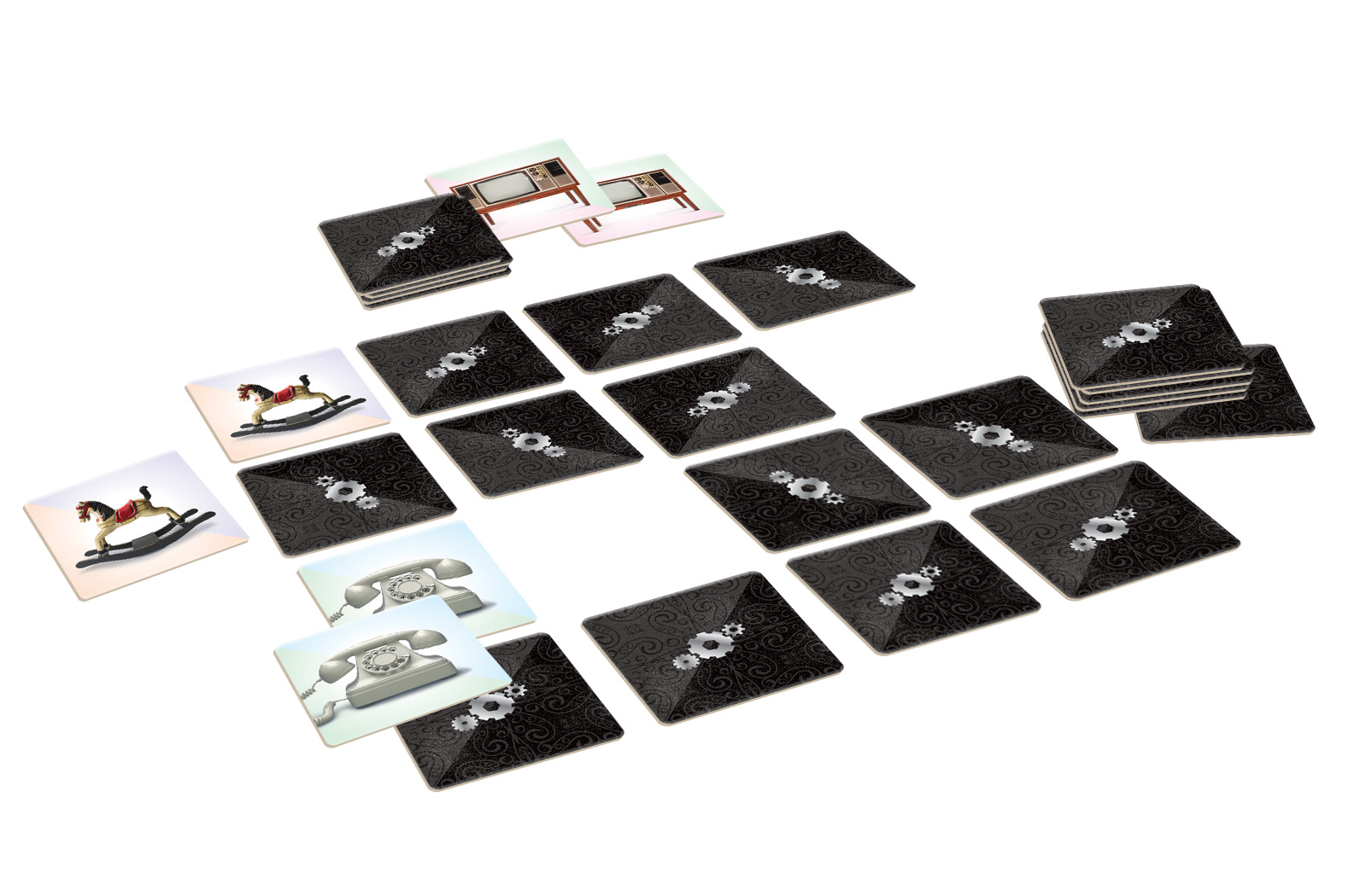 *25 JEU DE MÉMOIRE D'ANTAN - JEUX DE SOCIÉTÉ / Adultes (général)