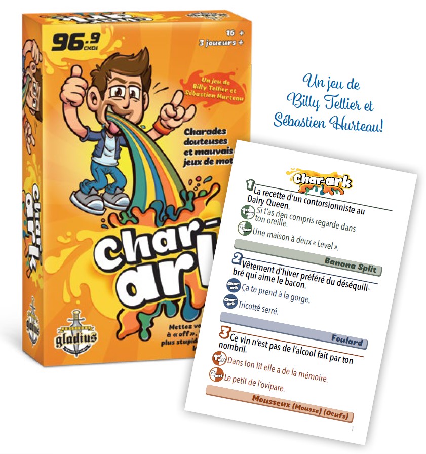 JEU CHAR-ARK! - JEUX DE SOCIÉTÉ / Adultes (général)